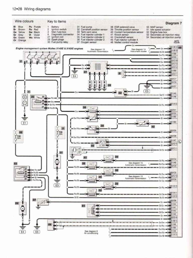 Engine Management Multec X14XE & X16XE Engines-01-01 | PDF