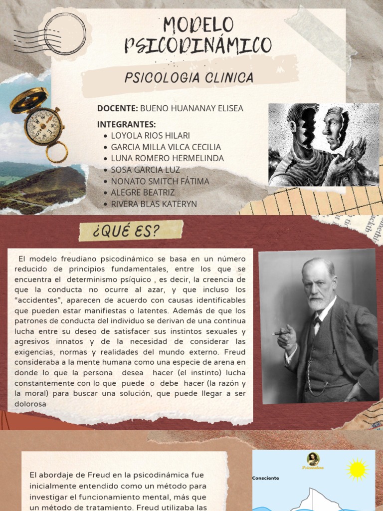 Modelo Psicodinámico | PDF | Psicoterapia | Psicoanálisis