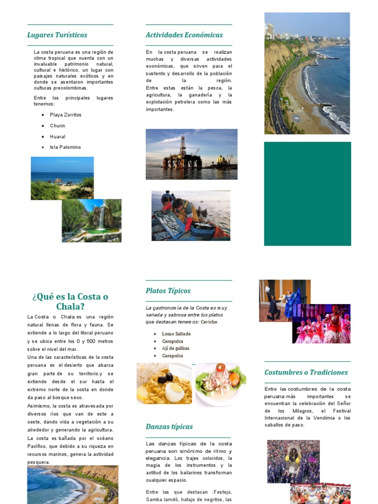 Costa o Chala | PDF | Perú | Costa