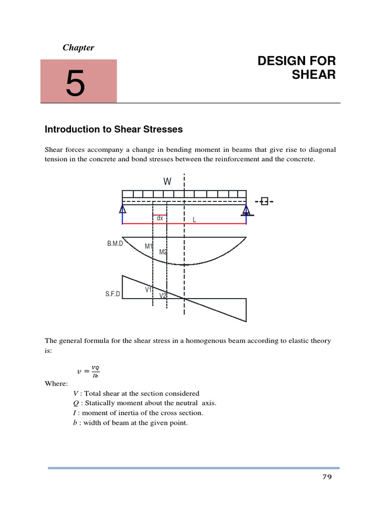 تصميم القص | PDF | Beam (Structure) | Bending