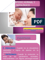 Puerperio Tardío | PDF | Parto | Periodo posparto