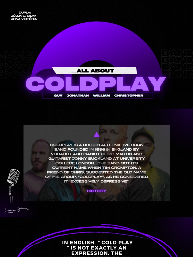 Slides - Coldplay | PDF