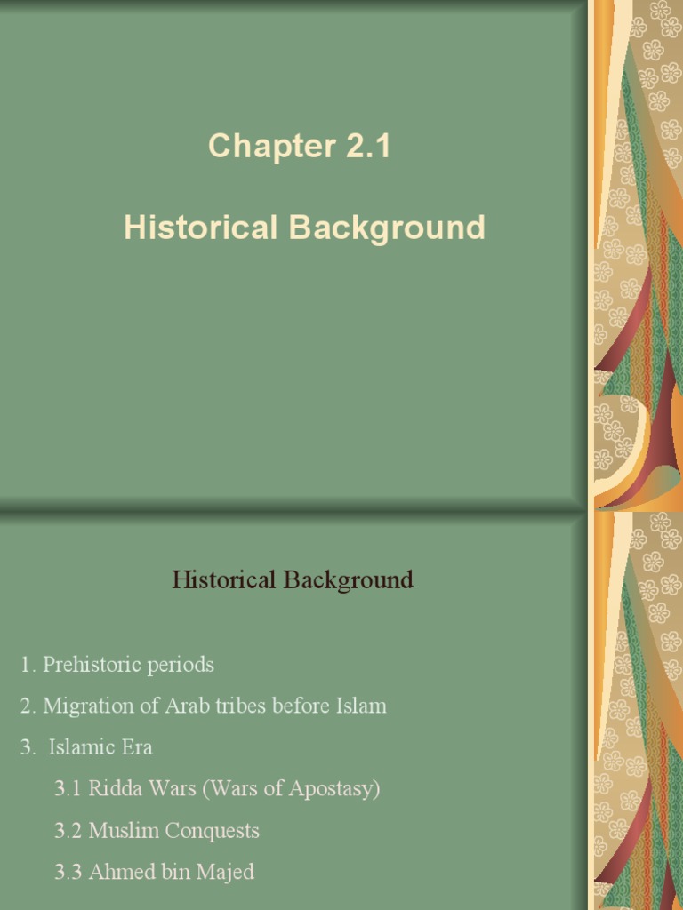 HIS 201 Chap 2.1 | PDF | Arabs | Muhammad