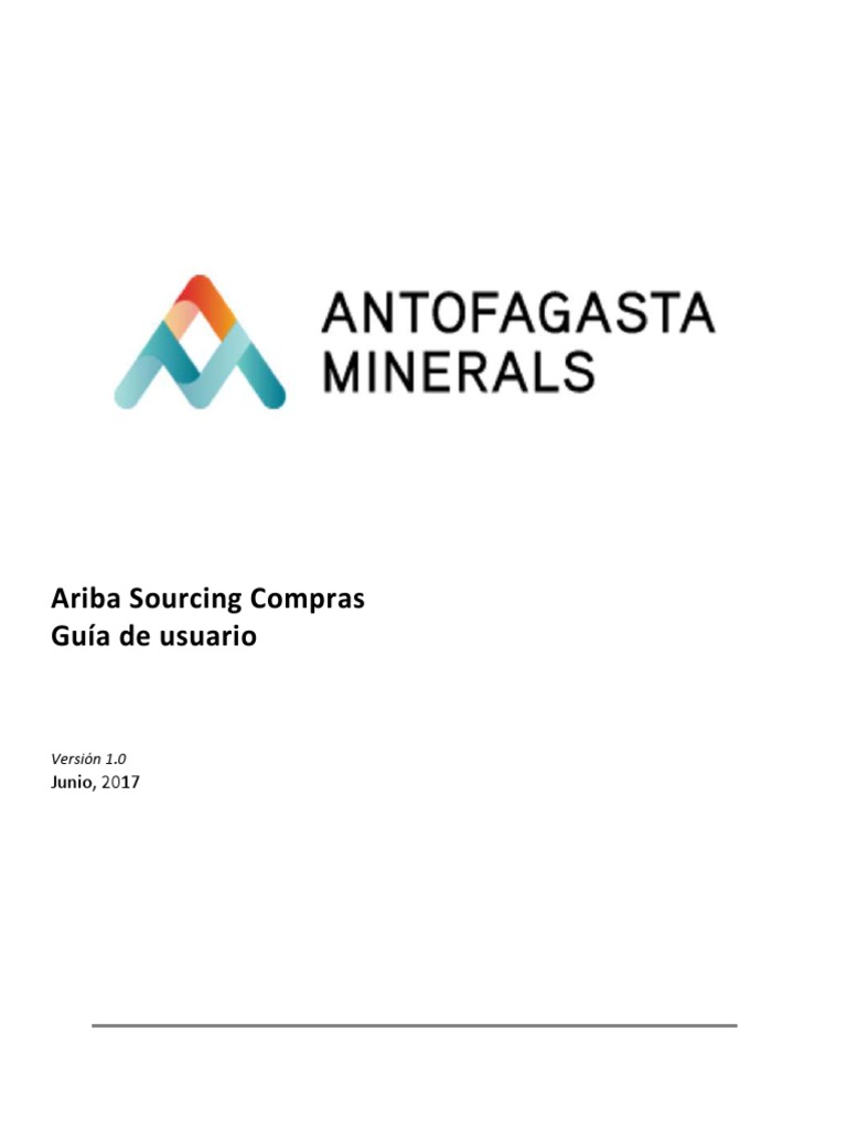Manual Proveedor Ariba Sourcing AMSA Compras | PDF | Informática