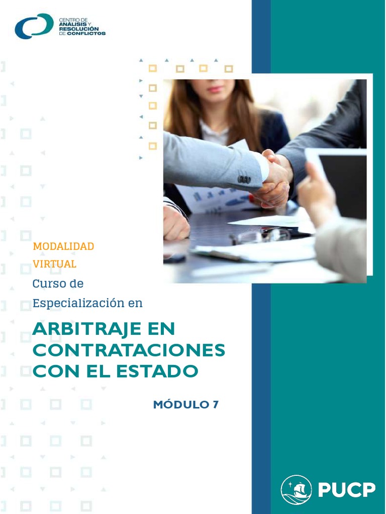 M7_Material de Estudio | PDF | Arbitraje | Árbitro