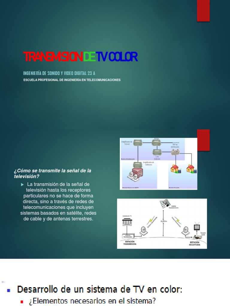 TX TV Color | PDF | Televisión | Color