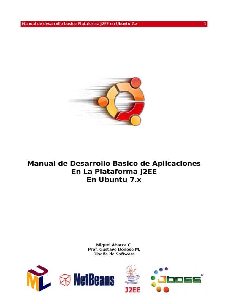 Manual J2EE | PDF | Páginas del servidor Java | Java (lenguaje de ...