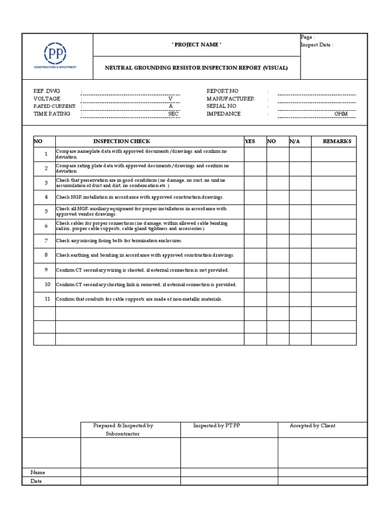 Oper Epc NGR | PDF | Resistor | Electrical Resistance And Conductance