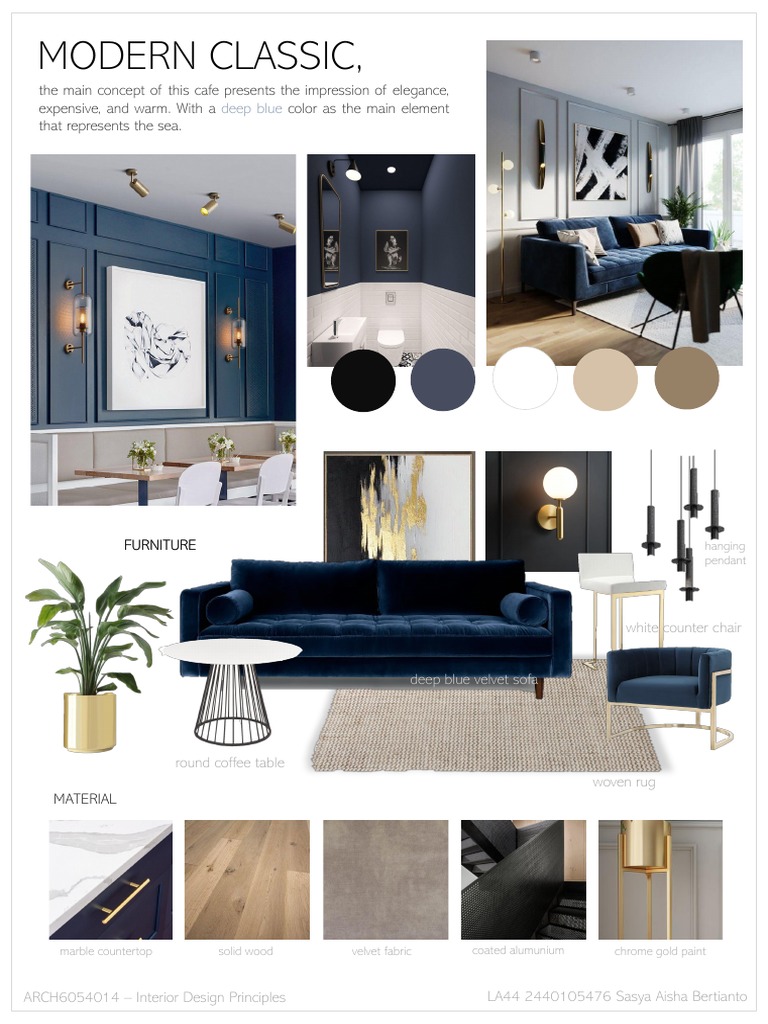 Modern Classic,: Deep Blue | PDF