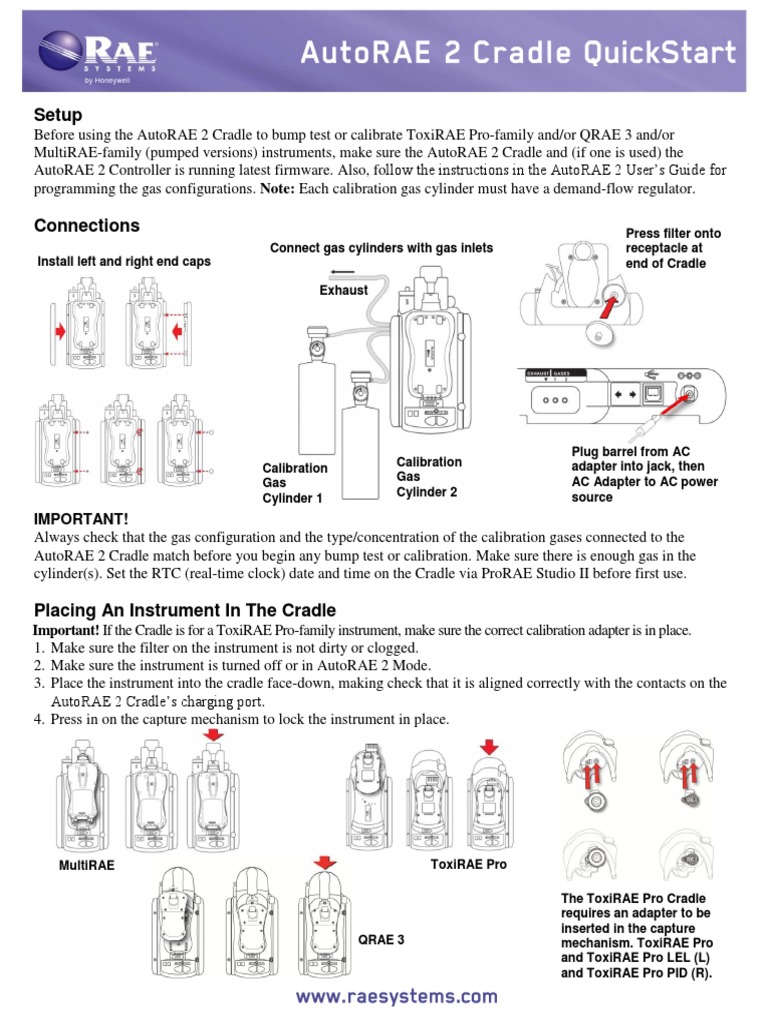 AutoRAE2 Cradle Quick-Start-Guide | PDF | Printer (Computing) | Calibration
