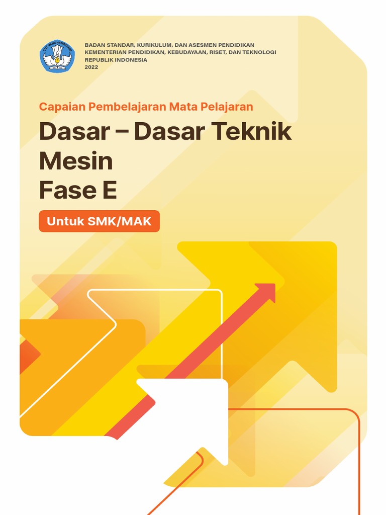 CP Mata Pelajaran Dasar - Dasar Teknik Mesin | PDF