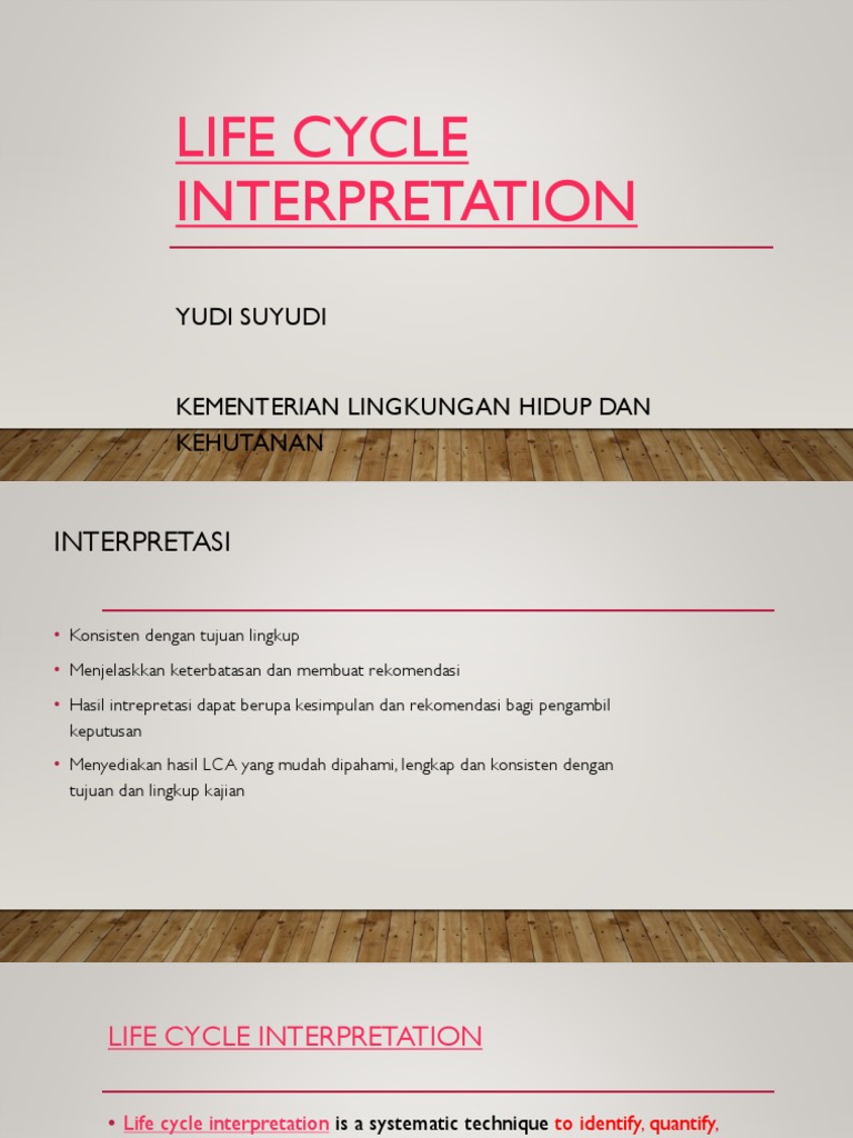 Life Cycle Interpretation | Download Free PDF | Life Cycle Assessment ...