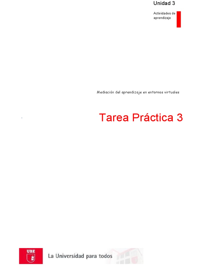 Tarea Práctica 3 (1) | PDF | Aprendizaje | Ciencia cognitiva