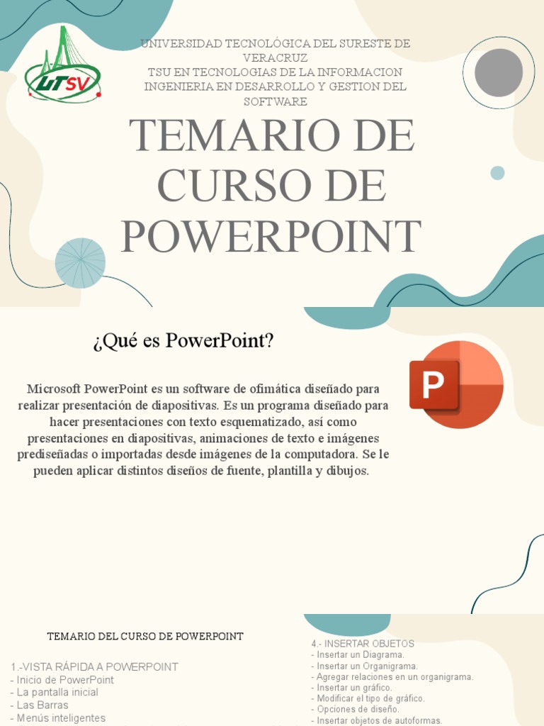 Curso de Powerpoint | PDF | Microsoft PowerPoint | Informática
