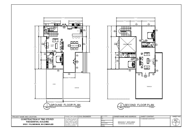2 Floor Plans | PDF | Buildings And Structures