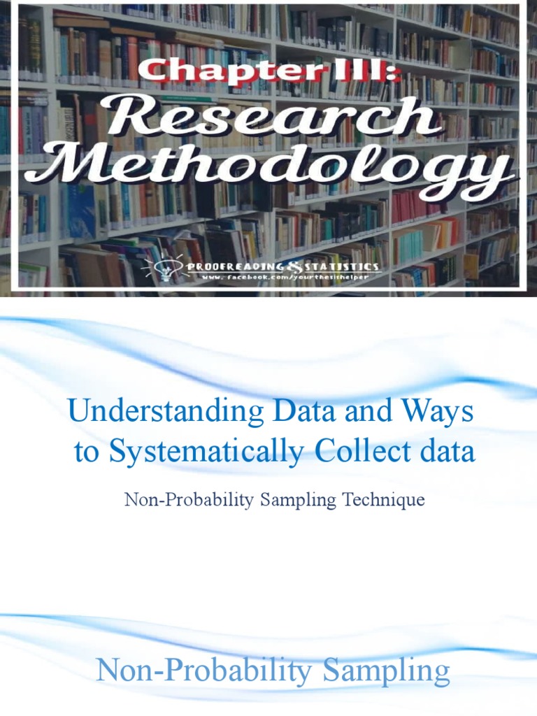 5 - Non Probability Sampling - pr2 | PDF