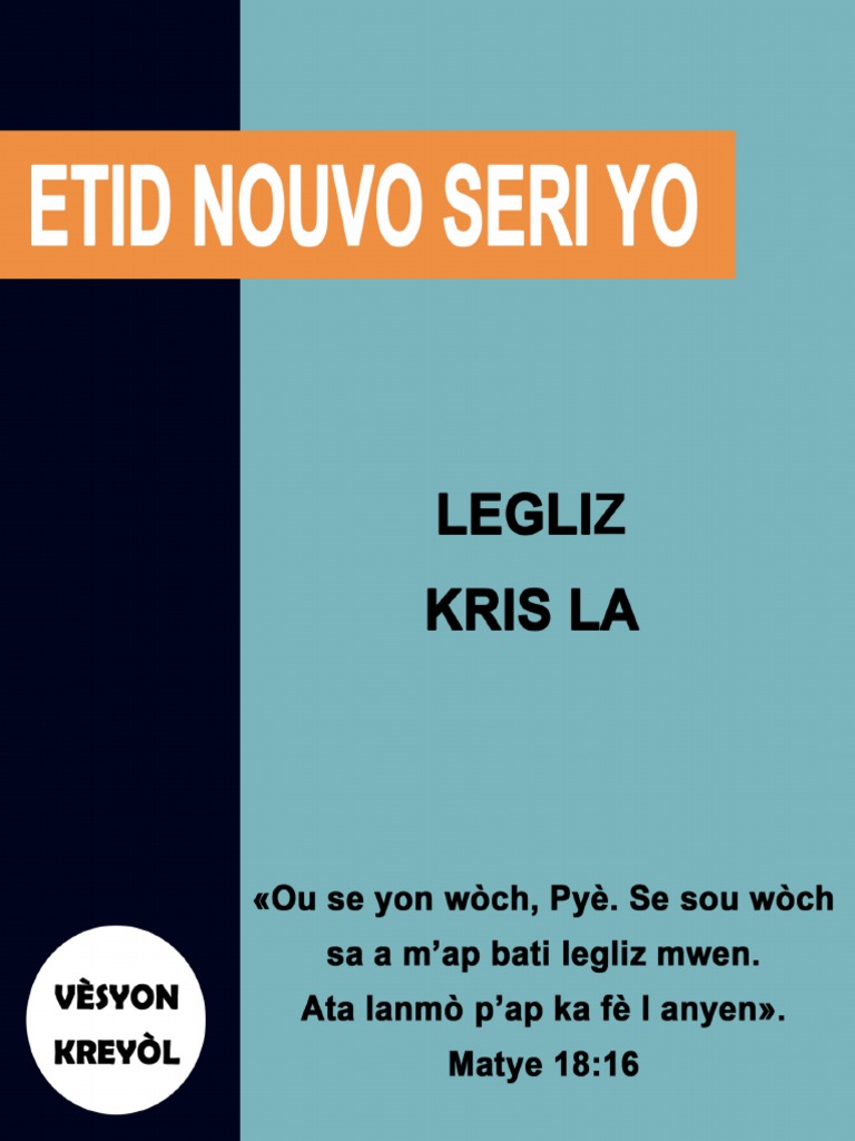 Legliz Kris La | PDF