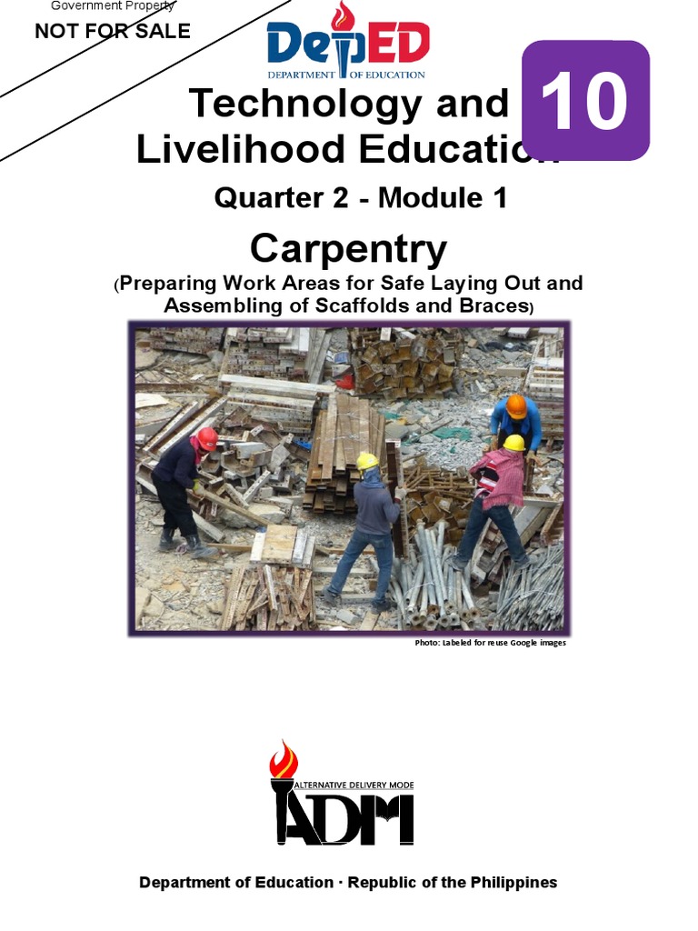 10 CARPENTRY Q2M1 Tle10 - Ia - Carpentry - q2 - Mod1 ...