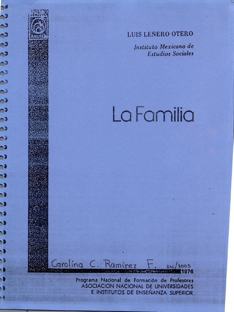 PDF La Familia Libro | PDF