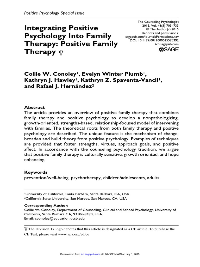 Integrating Positive Psychology | PDF | Psychotherapy | Social Constructionism