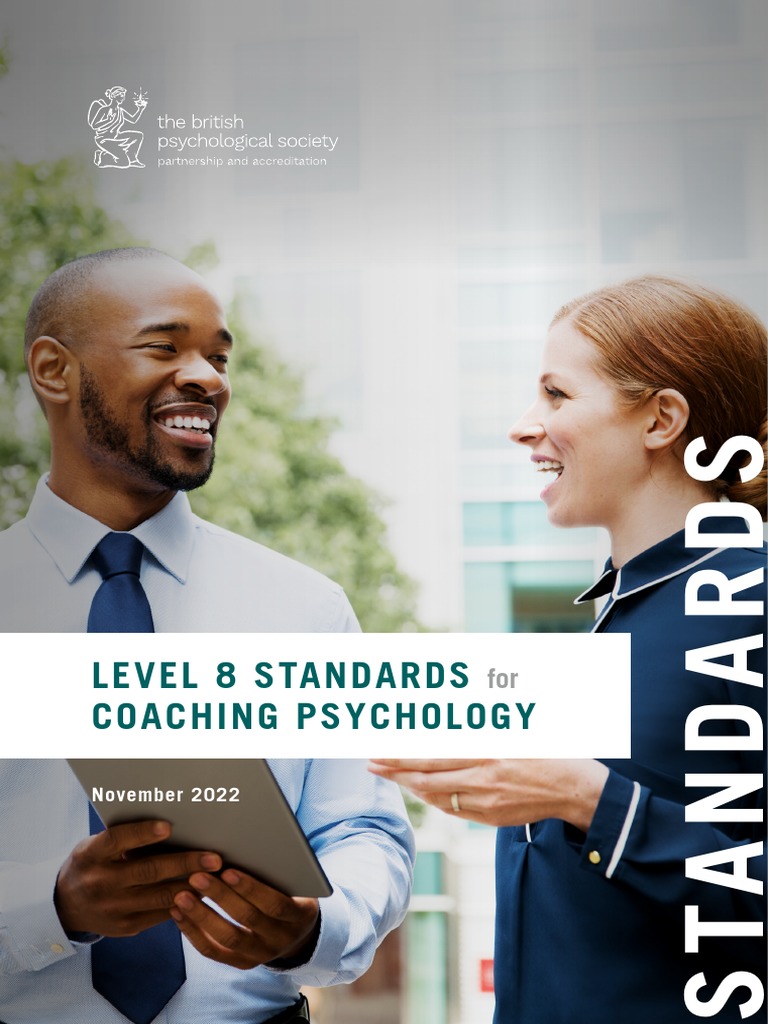 Standards For Coaching Psychology (Level 8) | Download Free PDF | Psychology | Psychometrics