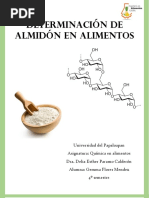 Identificación de Almidón con Lugol | PDF | Almidón | Química
