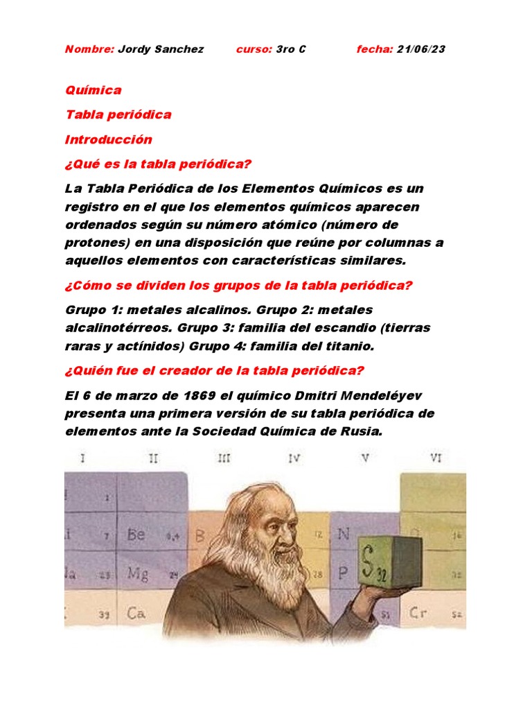 Maricon El Q Lee | PDF | Tabla periódica | Elementos químicos