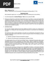 Sandeep Kumar - Offer Letter PDF | PDF | Employee Benefits | Indemnity