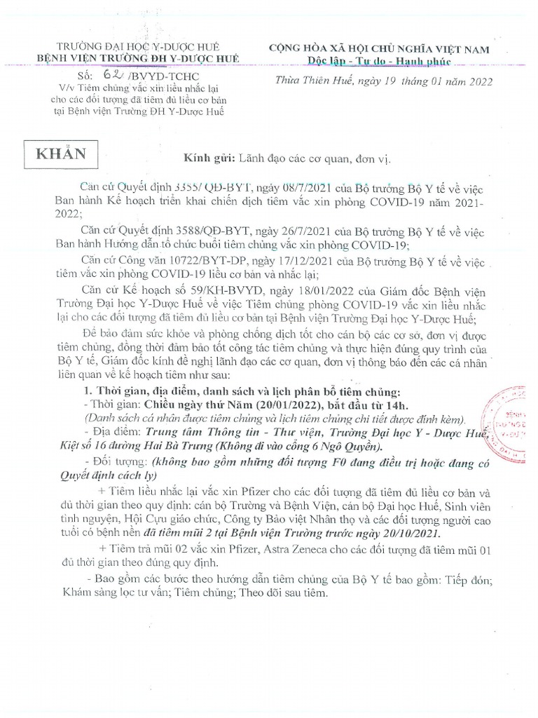 62 Bvyd TCHC 19 01 2022 PL2 | PDF