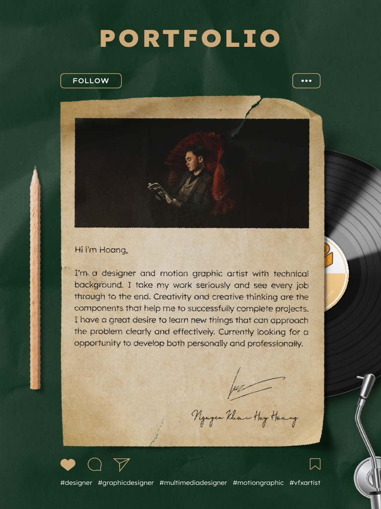 Nguyen Khac Huy Hoang - Graphic Designer - Motion Graphic - 2023 | PDF | 3 D Computer Graphics ...