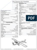 Piper Twin Comanche Pa30 Checklist | PDF | Takeoff | Landing Gear