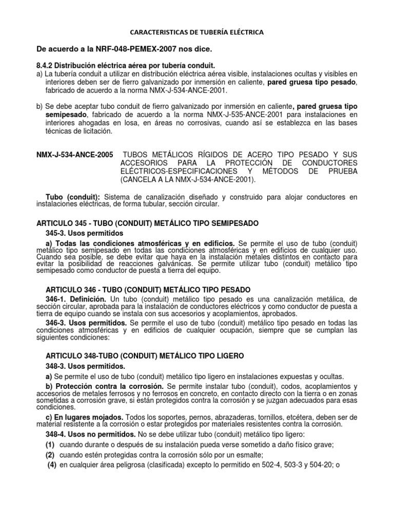 Tubería Cédula 40 | PDF | Tubería (transporte de fluidos) | Rieles