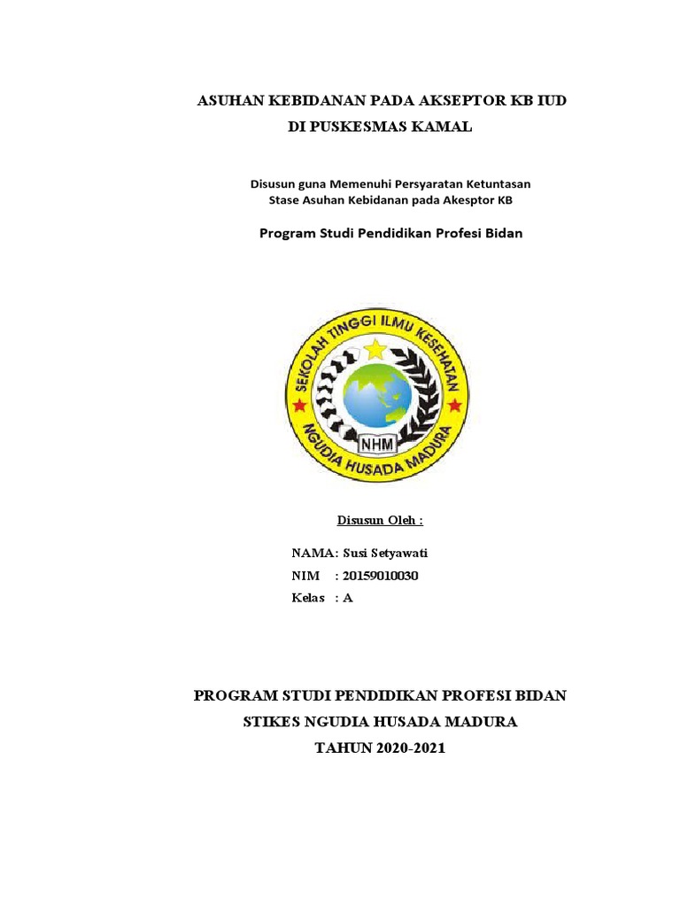 Asuhan Kebidanan Akseptor KB IUD | PDF
