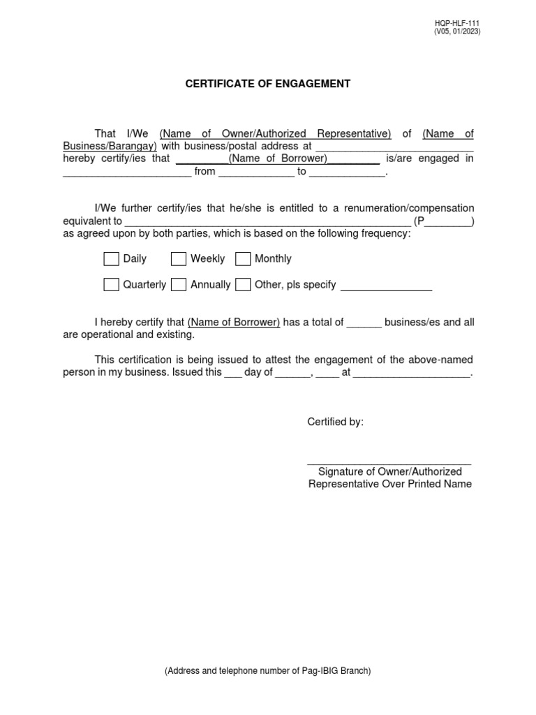 HLF111 CertificateEngagement V05 | PDF