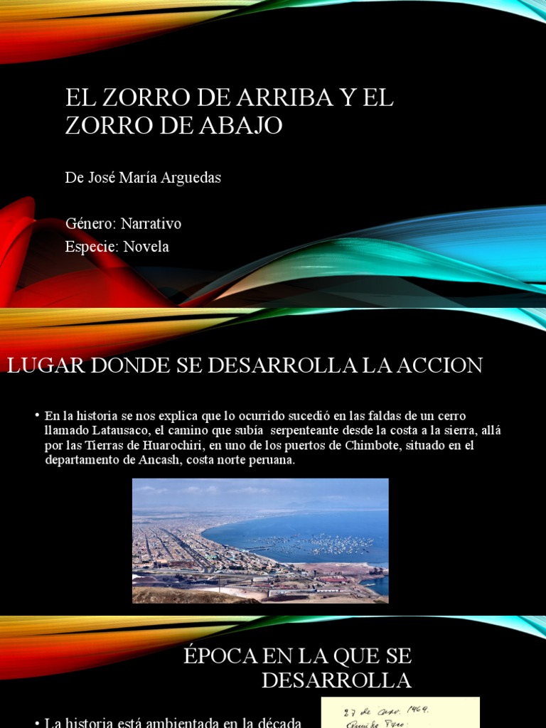 El Zorro de Arriba y El Zorro de Abajo | PDF