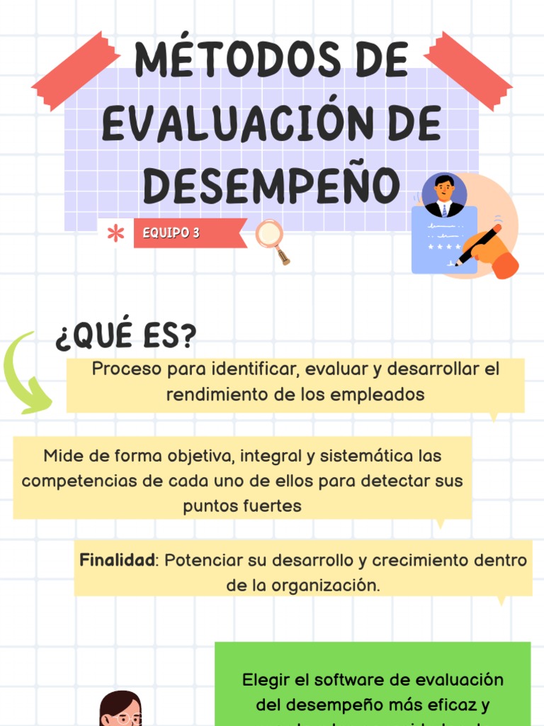 Métodos de Evaluación de Desempeño | PDF | Evaluación | Comportamiento