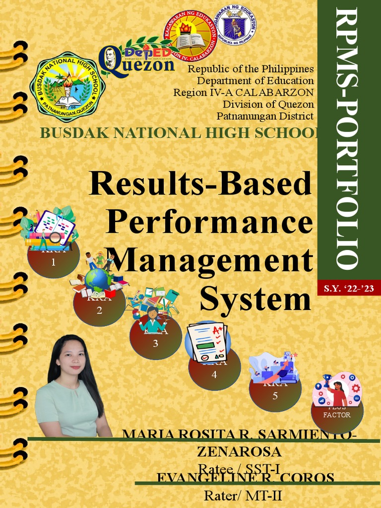 Teacher Performance Portfolio | PDF | Learning | Educational Assessment