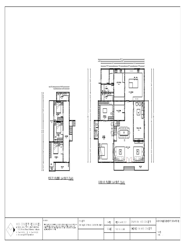 Layout Plan Model | PDF