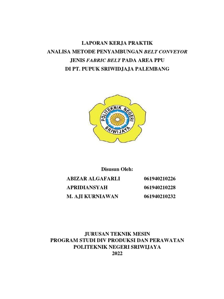 0 Full Laporan KP Pusri | PDF