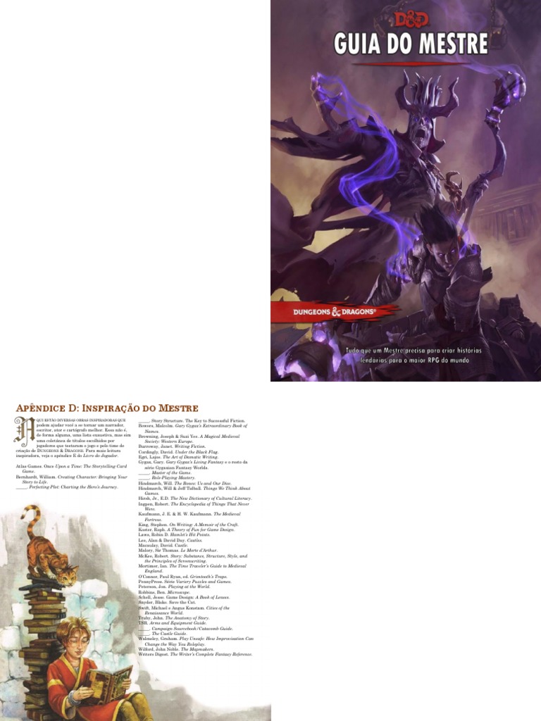 DD 5e Guia Do Mestre Biblioteca Elfica Booklet Part 2 | PDF | Dungeons & Dragons (jogo) | Monoteísmo