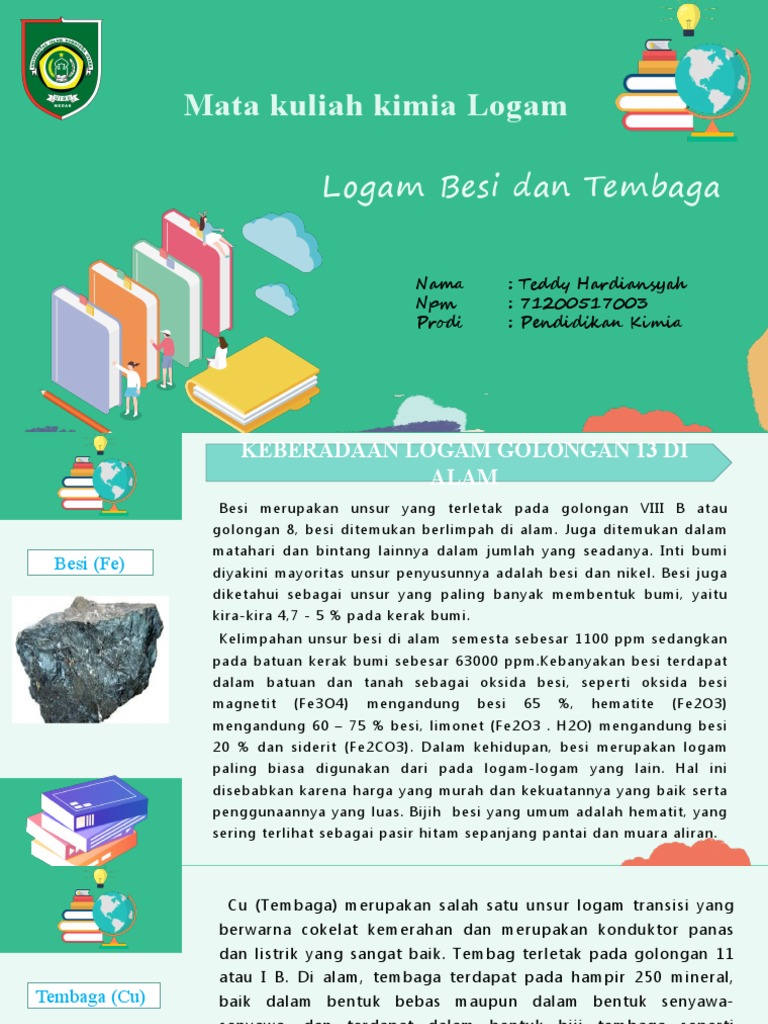 Kimia Logam Fe Dan Cu | PDF