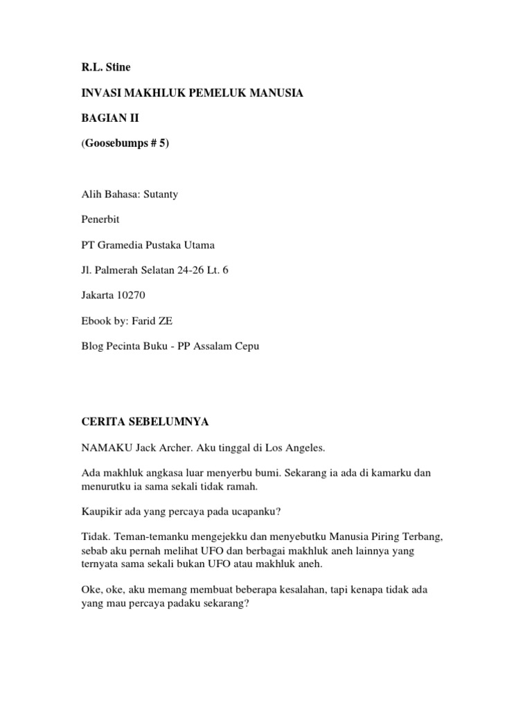 GB Invasi Makhluk Pemeluk Manusia 2 | PDF