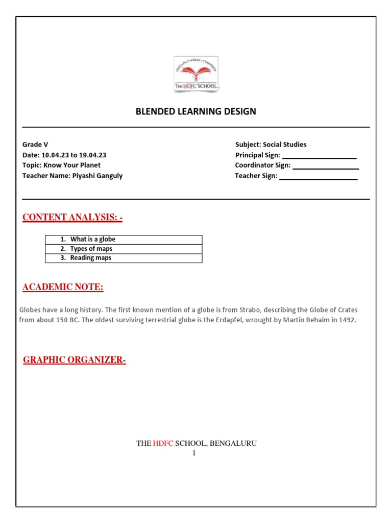 Know Your Planet: Grade 5 Overview | PDF | Cognition | Learning