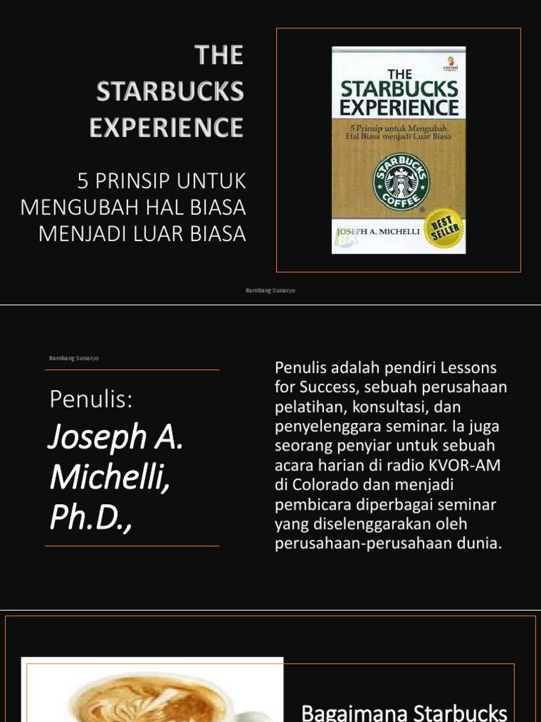 The Sturbucks Experience-1 | PDF