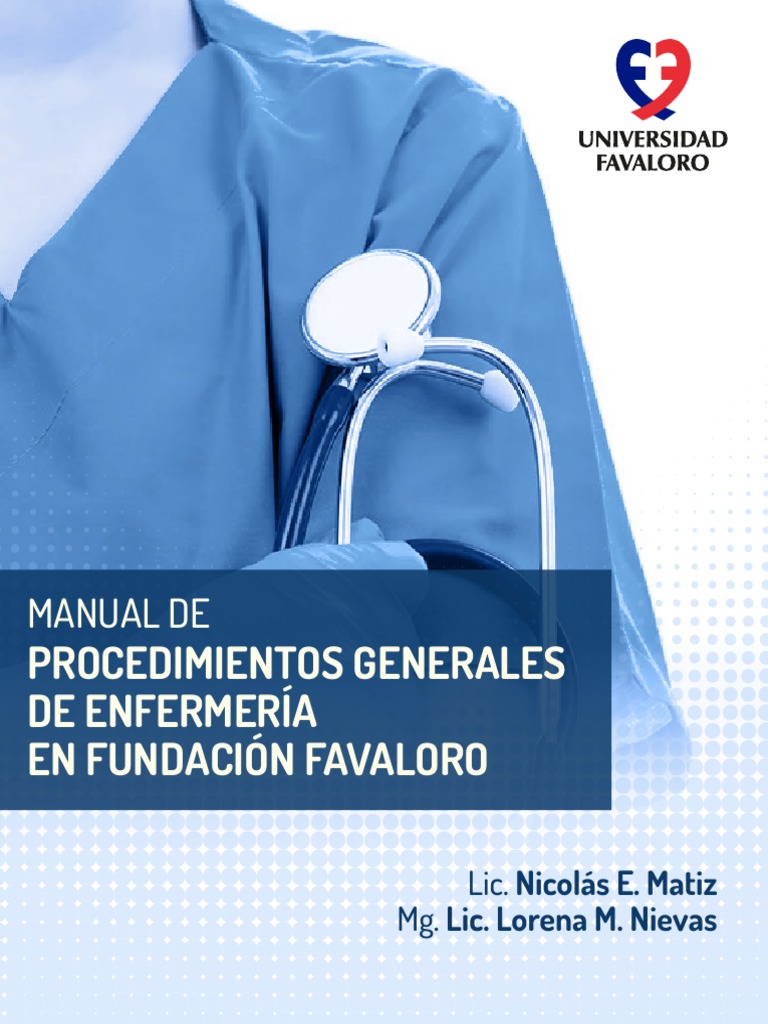 Manual Proc Enfermer I A | PDF | Enfermería | Hospital