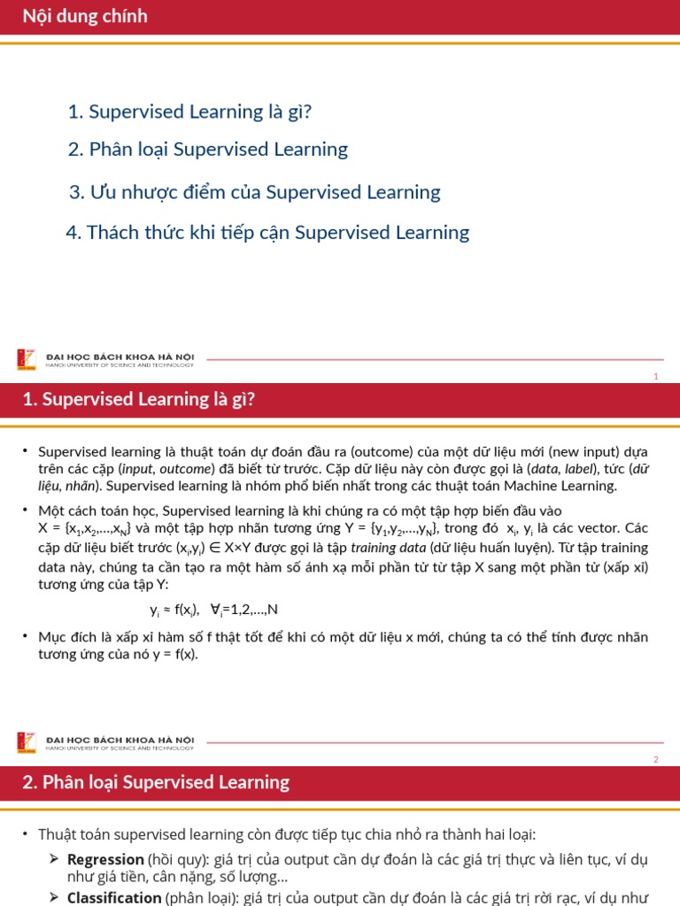 Supervised Learning | PDF