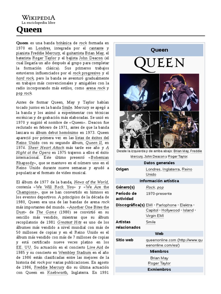 Queen | PDF