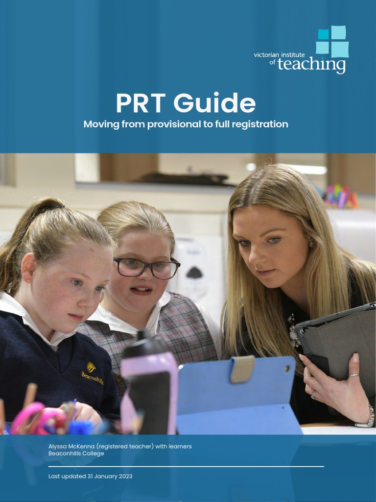 Document - PRT Guide - Moving From Provisional To Full Registration ...