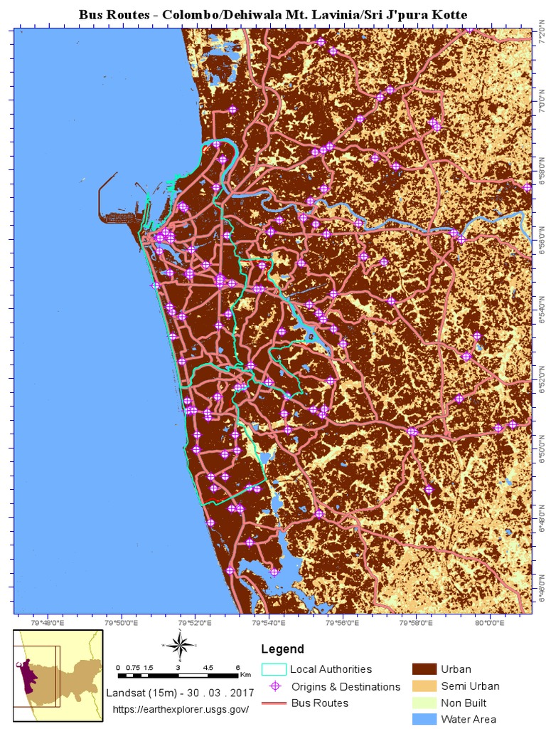 Bus Routes Colombo | PDF