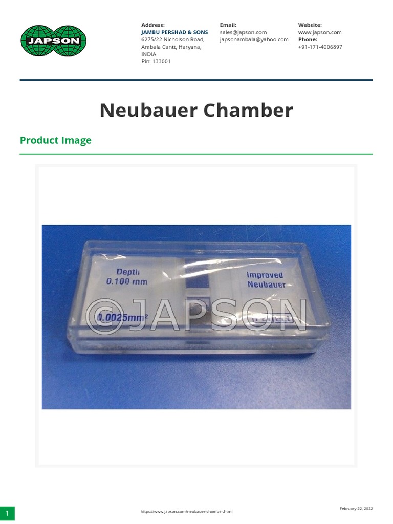 Neubauer_Chamber | PDF